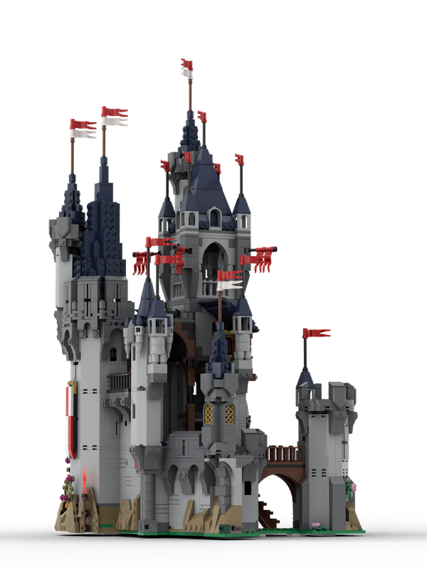 LEGO MOC Falcons Castle Palatial Wing by legolot | Rebrickable - Build ...