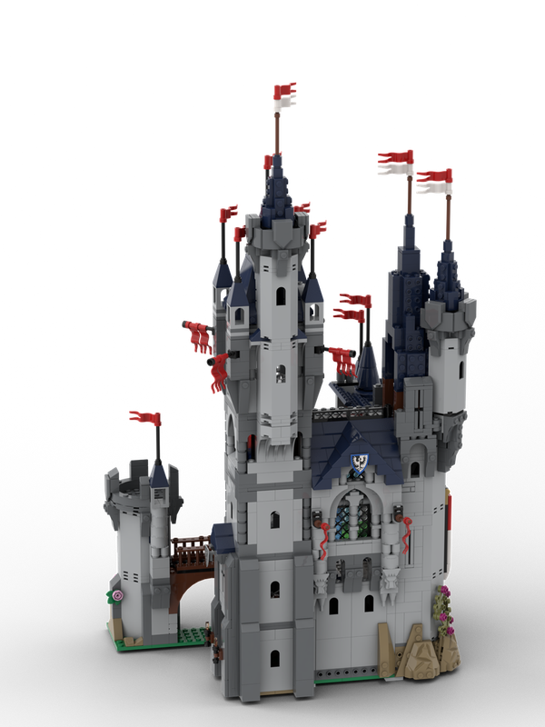 LEGO MOC Falcons Castle Palatial Wing by legolot | Rebrickable - Build ...