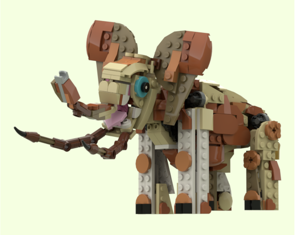 LEGO MOC 31150 African Elephant by Legoivo | Rebrickable - Build with LEGO