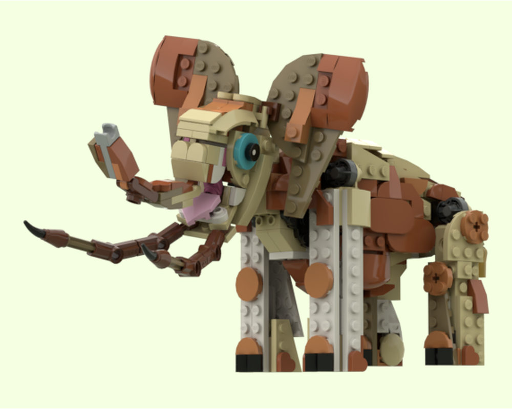 LEGO MOC 31150 African Elephant by Legoivo | Rebrickable - Build with LEGO