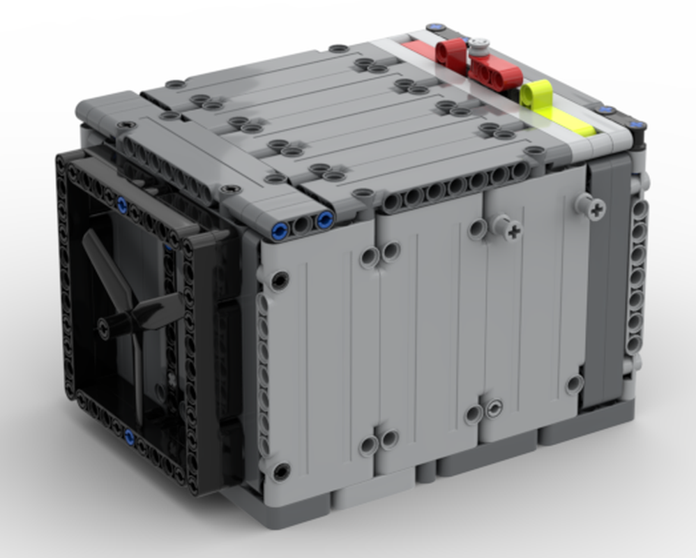 LEGO MOC Working Fan (up to 6800 rpm) by JojoTheBuilder | Rebrickable ...