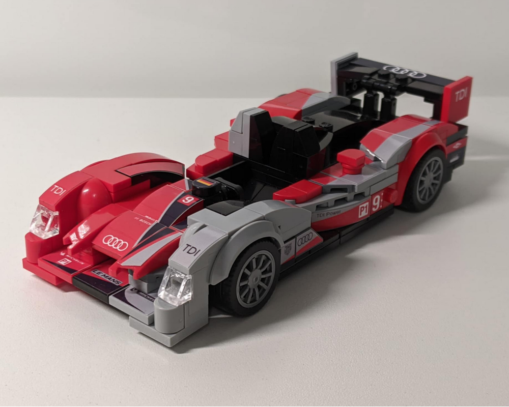 LEGO MOC Audi R15 TDI Plus #9 2010 Le Mans winner by GCh | Rebrickable ...