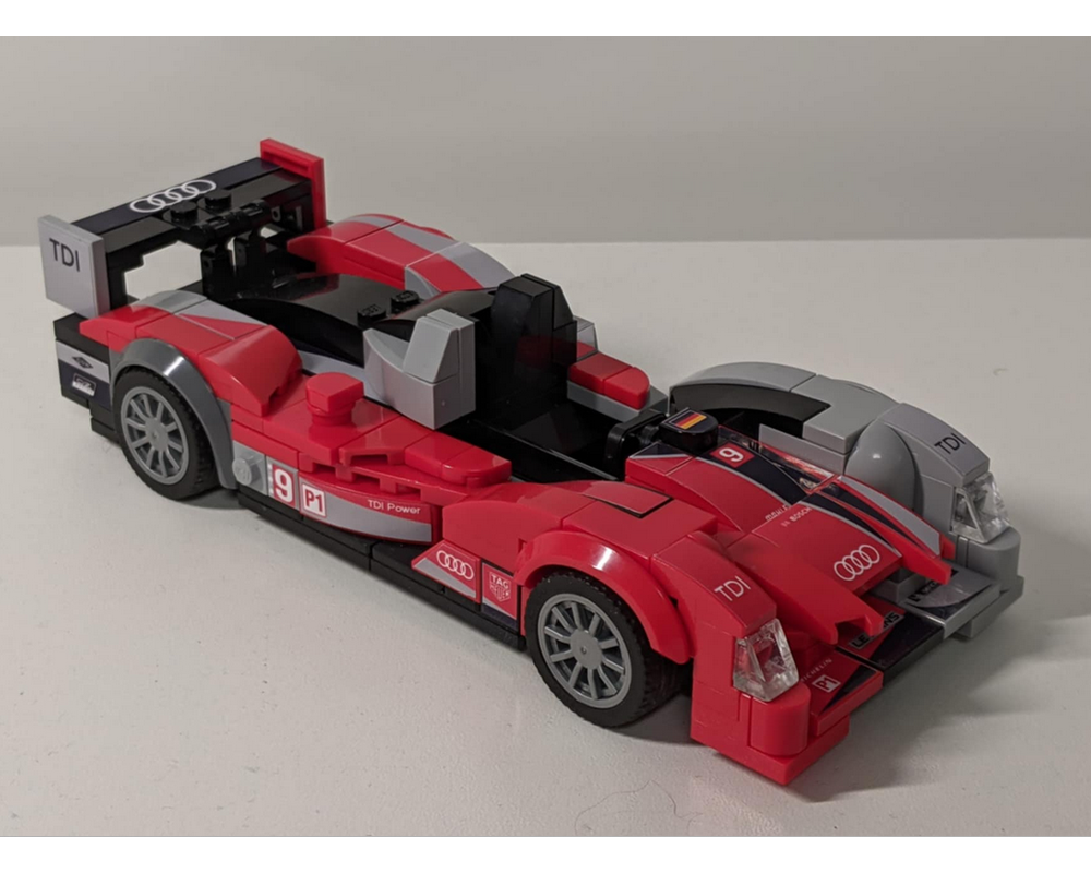 LEGO MOC Audi R15 TDI Plus #9 2010 Le Mans winner by GCh | Rebrickable ...
