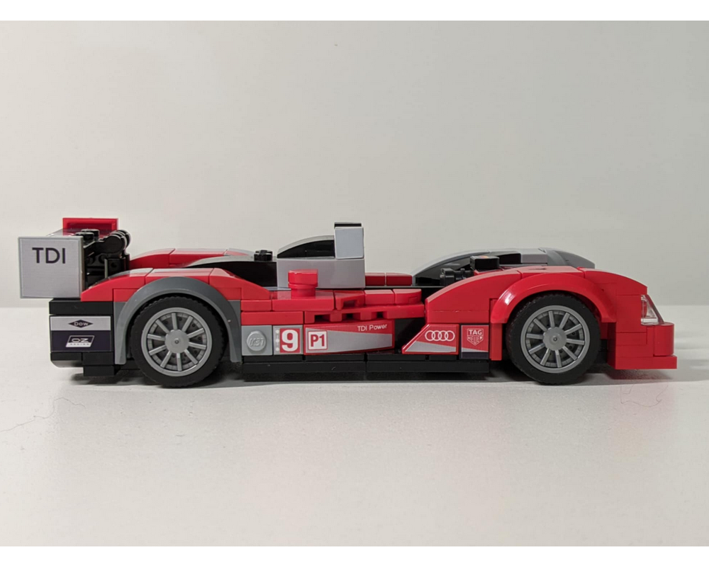 LEGO MOC Audi R15 TDI Plus #9 2010 Le Mans winner by GCh | Rebrickable ...