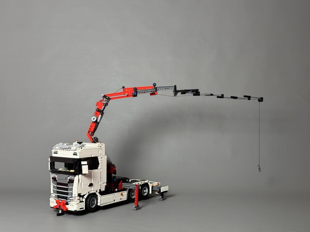 LEGO MOC SCANIA 770S CRANE TRUCK by BricKimi | Rebrickable - Build with LEGO