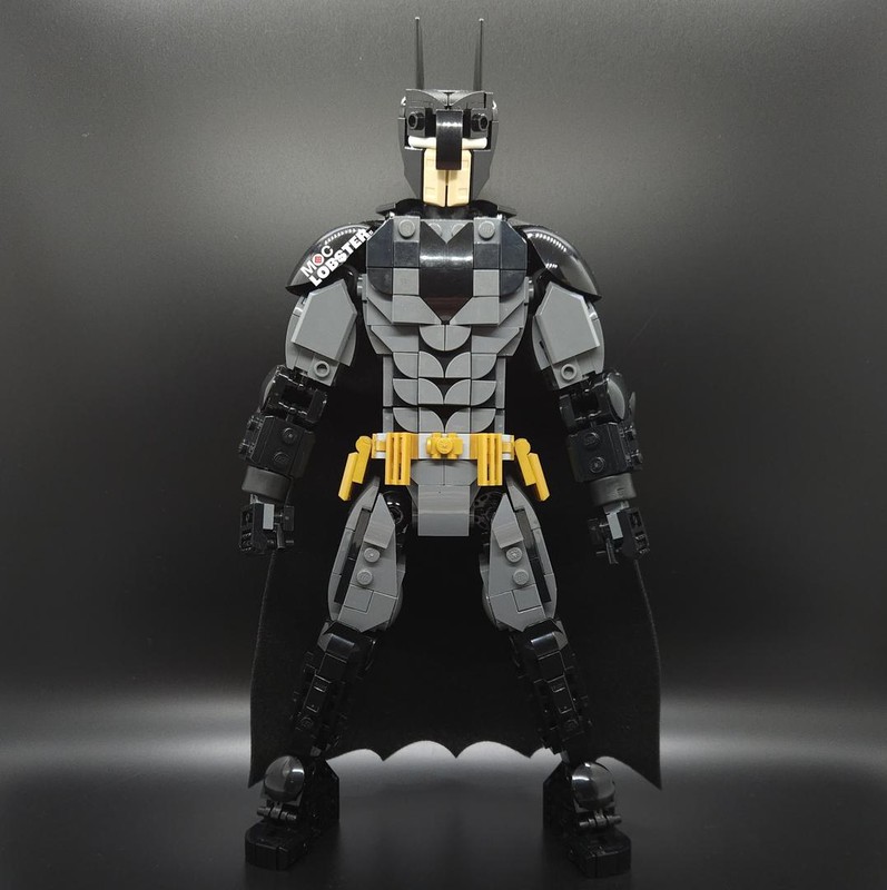 LEGO MOC Bat-man Definitive Edition (Brick-built head) by Moc_Lobster ...