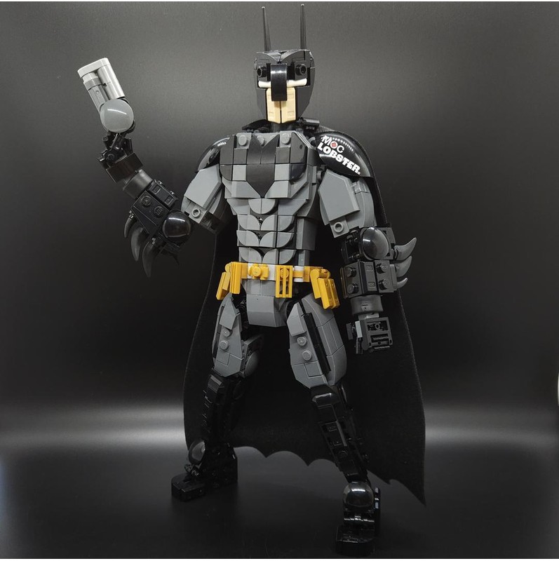 LEGO MOC Bat-man Definitive Edition (Brick-built head) by Moc_Lobster ...