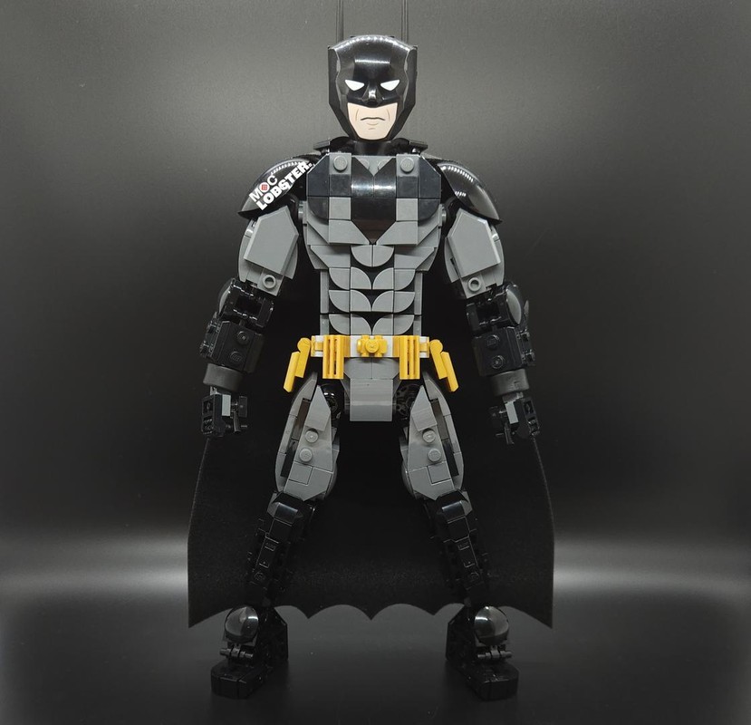 LEGO MOC Bat-man Definitive Edition (Printed head) by Moc_Lobster ...