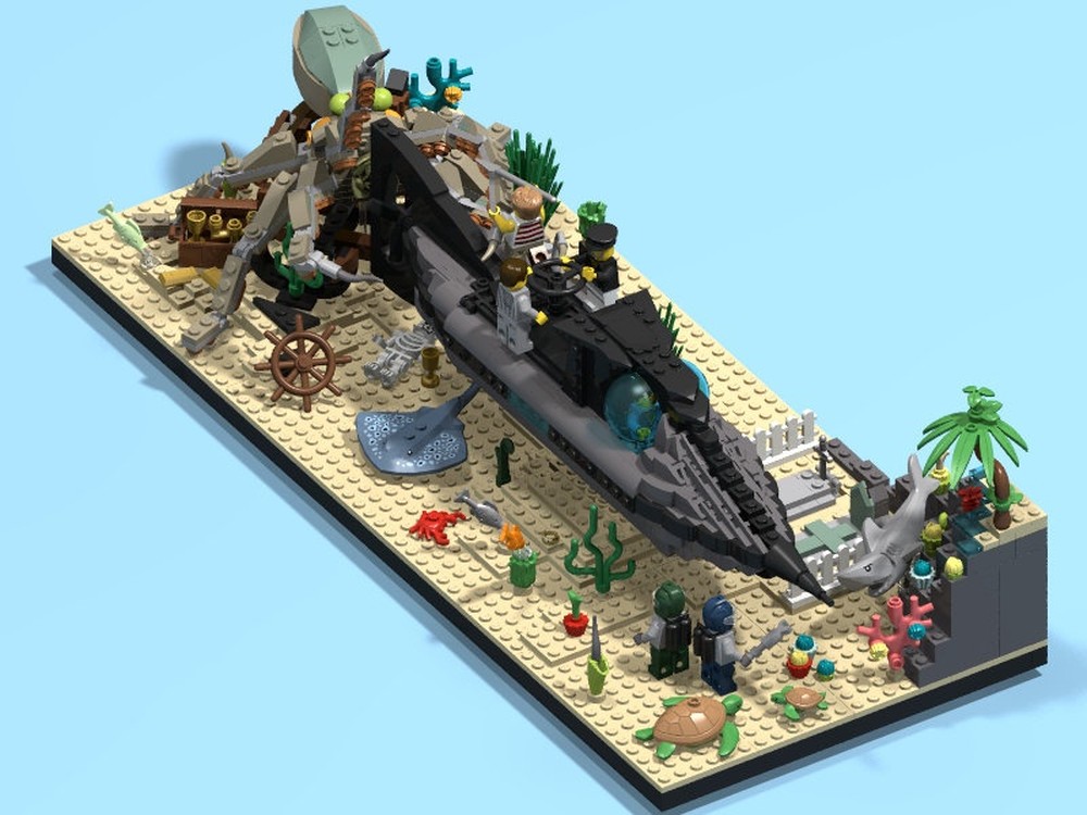 LEGO MOC 20 000 leagues under the sea by altester | Rebrickable - Build ...