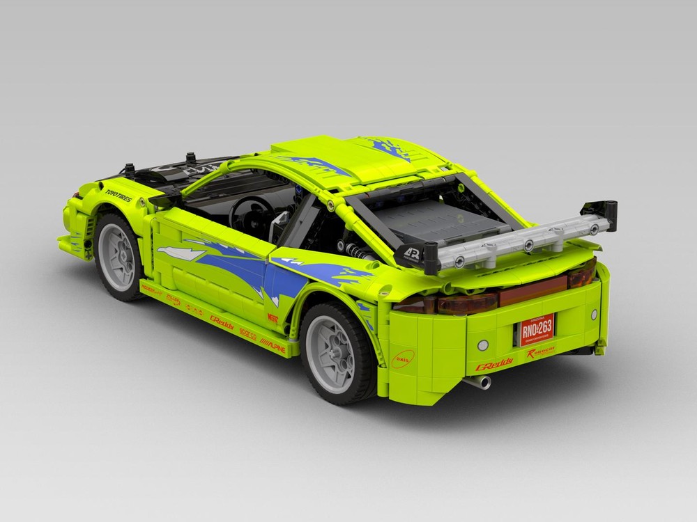 LEGO MOC-205151 Brian's Mitsubishi Eclipse (1:12) Fast and Furious [RC ...