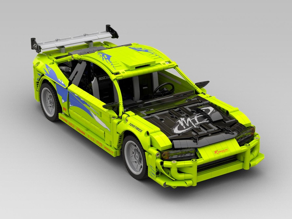 LEGO MOC-205151 Brian's Mitsubishi Eclipse (1:12) Fast and Furious [RC ...
