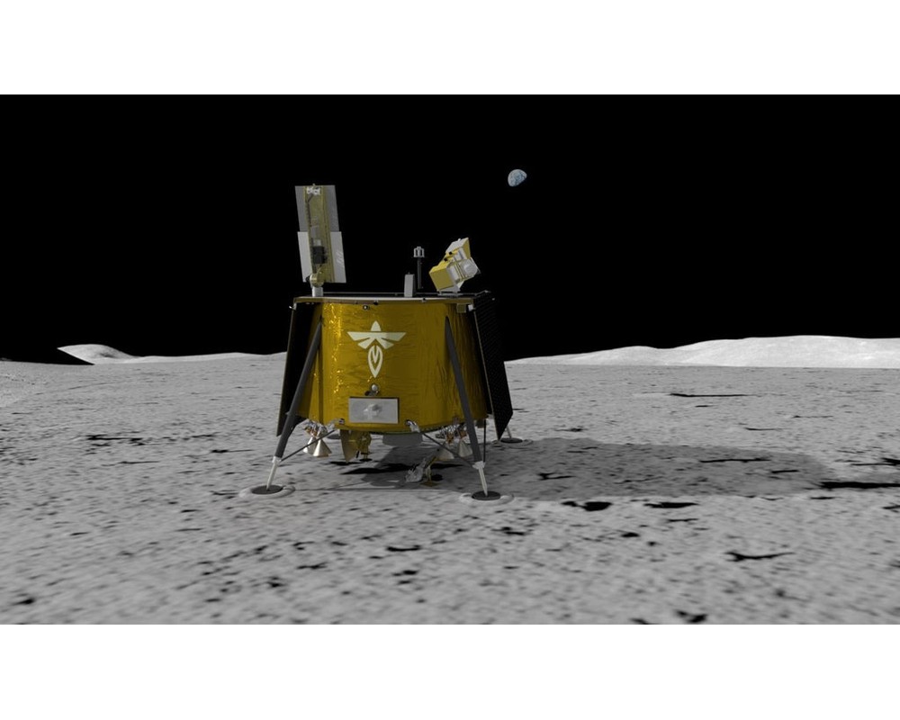LEGO MOC Blue Ghost Lunar Lander (Ghost Riders in the Sky Variant) by ...