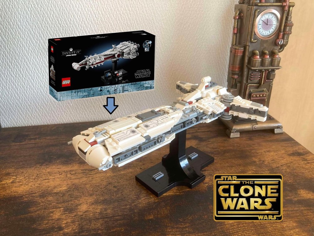 LEGO MOC Pelta-Class Combat Frigate Midi-Scale by CreationCaravan (Brad ...