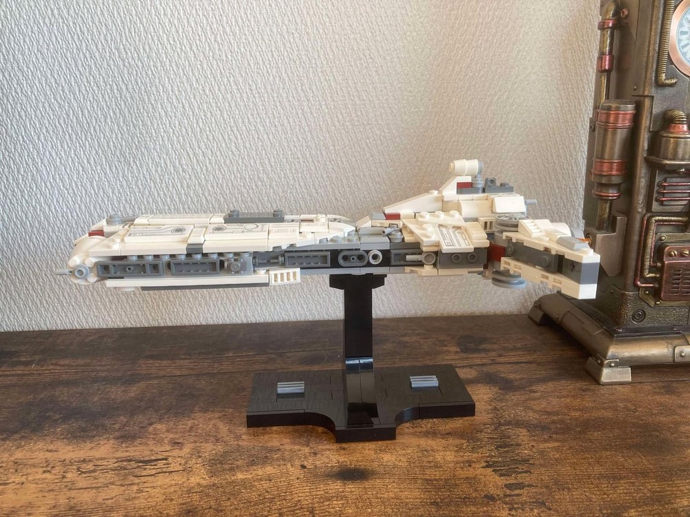 Lego Moc Pelta Class Combat Frigate Midi Scale By Creationcaravan Brad