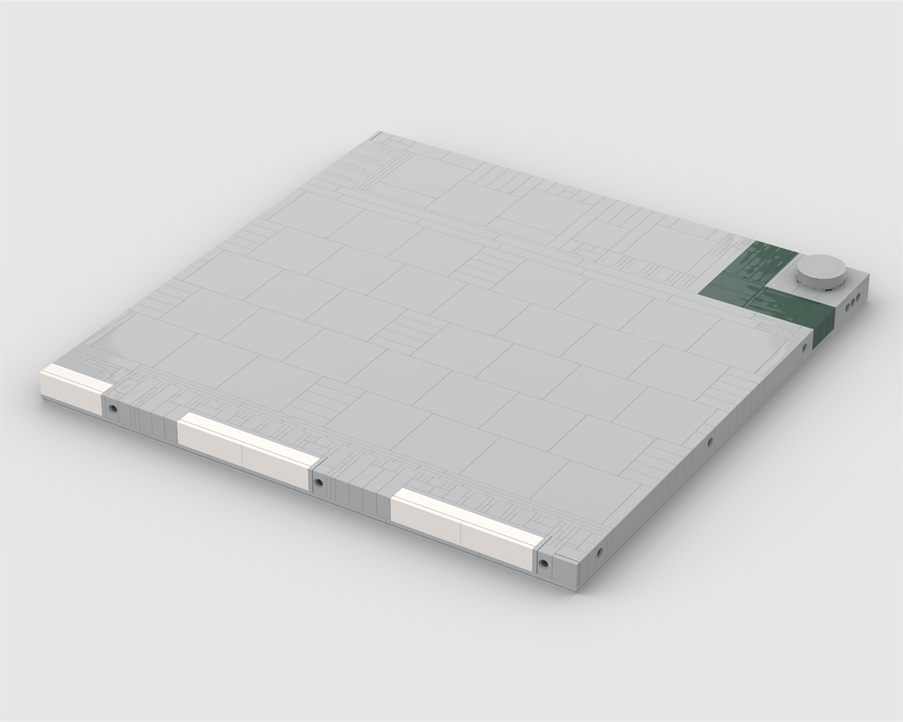 LEGO MOC-205176 Upscaled roadplate turn by Briquoleur | Rebrickable ...