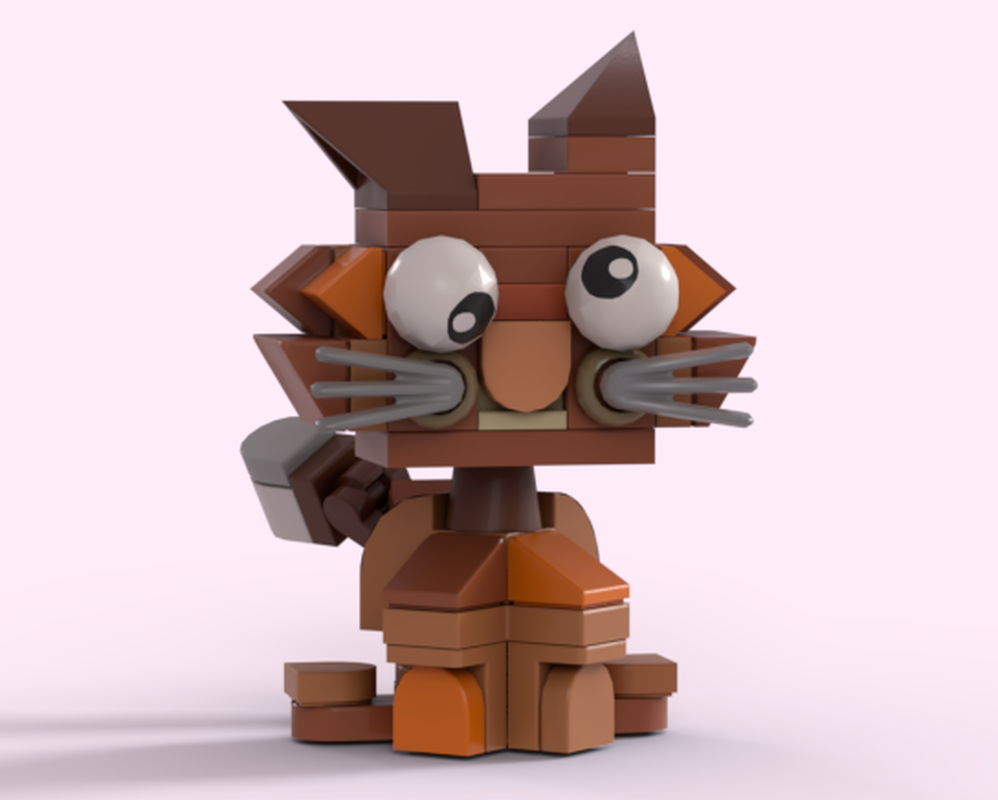 LEGO MOC Kitty Kat LEGO for My simple LEGO human by trky.JRKy ...