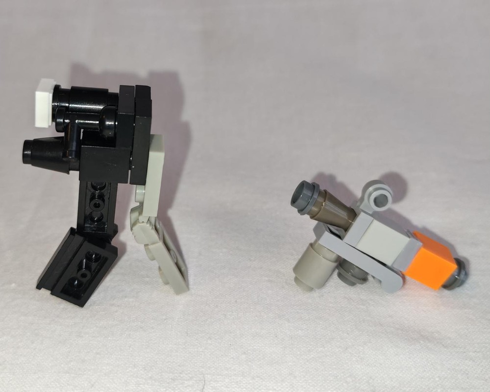 LEGO MOC Turret and Gravity Gun by AlexGam | Rebrickable - Build with LEGO