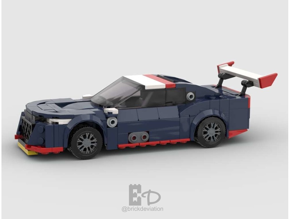 LEGO MOC 2024 Red Bull Ampol Racing Chevrolet Camaro Supercar by Brick ...