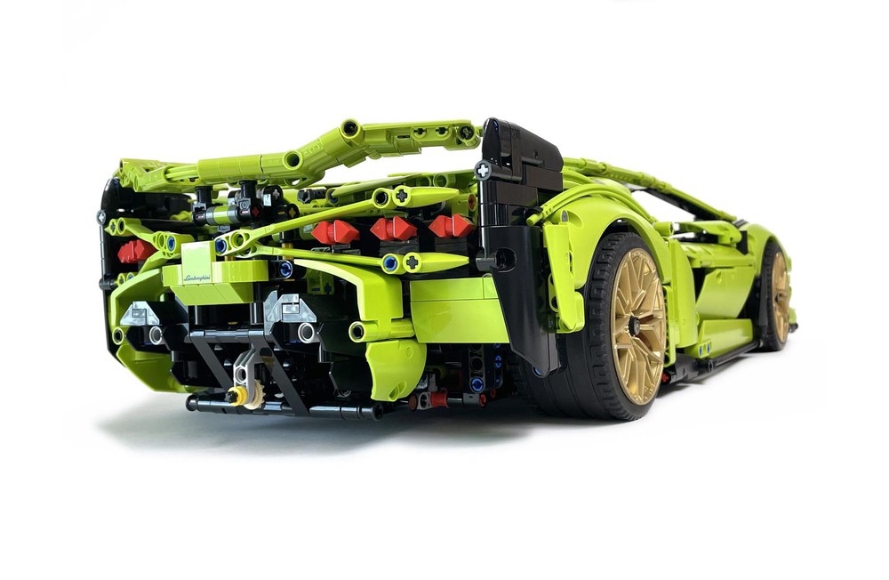 Lego Moc 42115 Lamborghini Sián Fkp 37 Rc Mod For Power Function Motors
