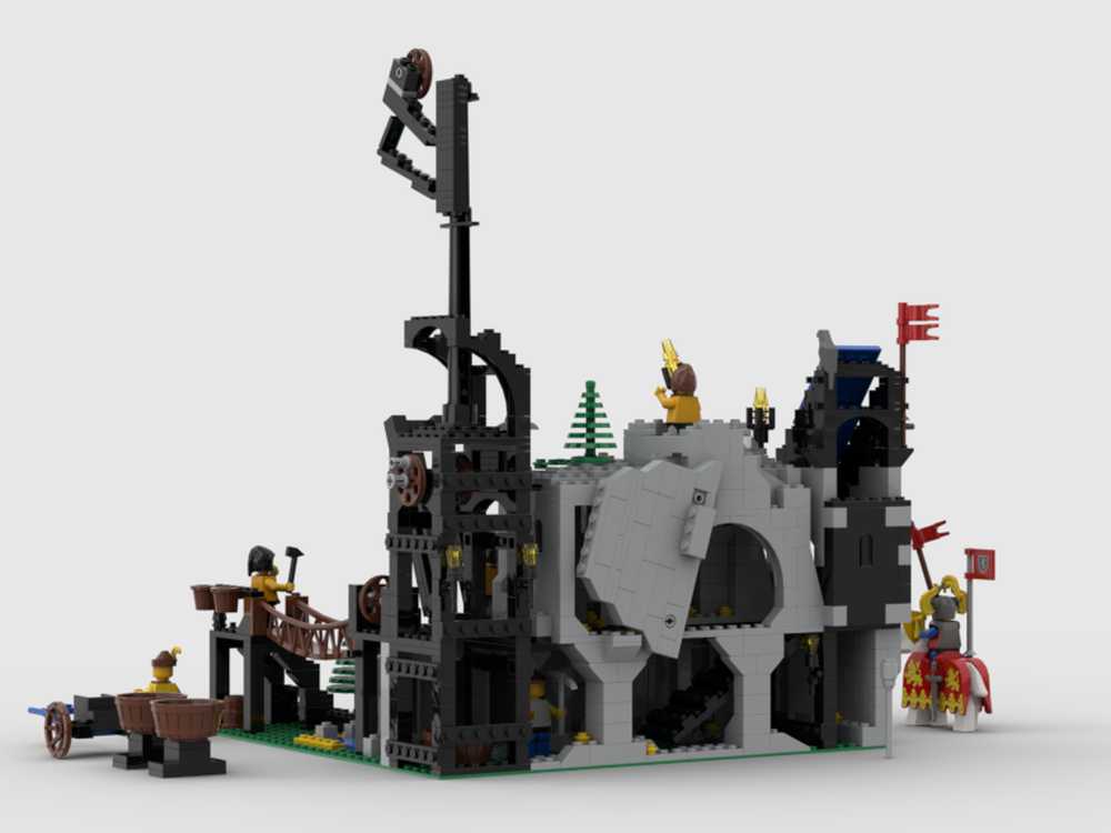 Lego Moc Crusader Mine By Carnby2000 Rebrickable Build With Lego