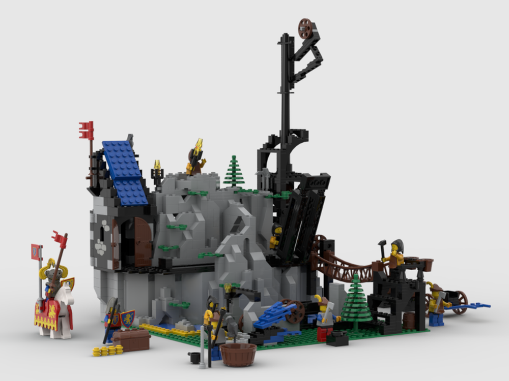 LEGO MOC Crusader Mine by carnby2000 | Rebrickable - Build with LEGO