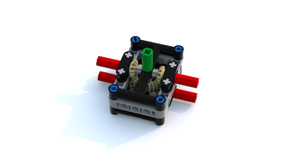 LEGO MOC 1 Input, 4 Output by iulian2500 | Rebrickable - Build with LEGO
