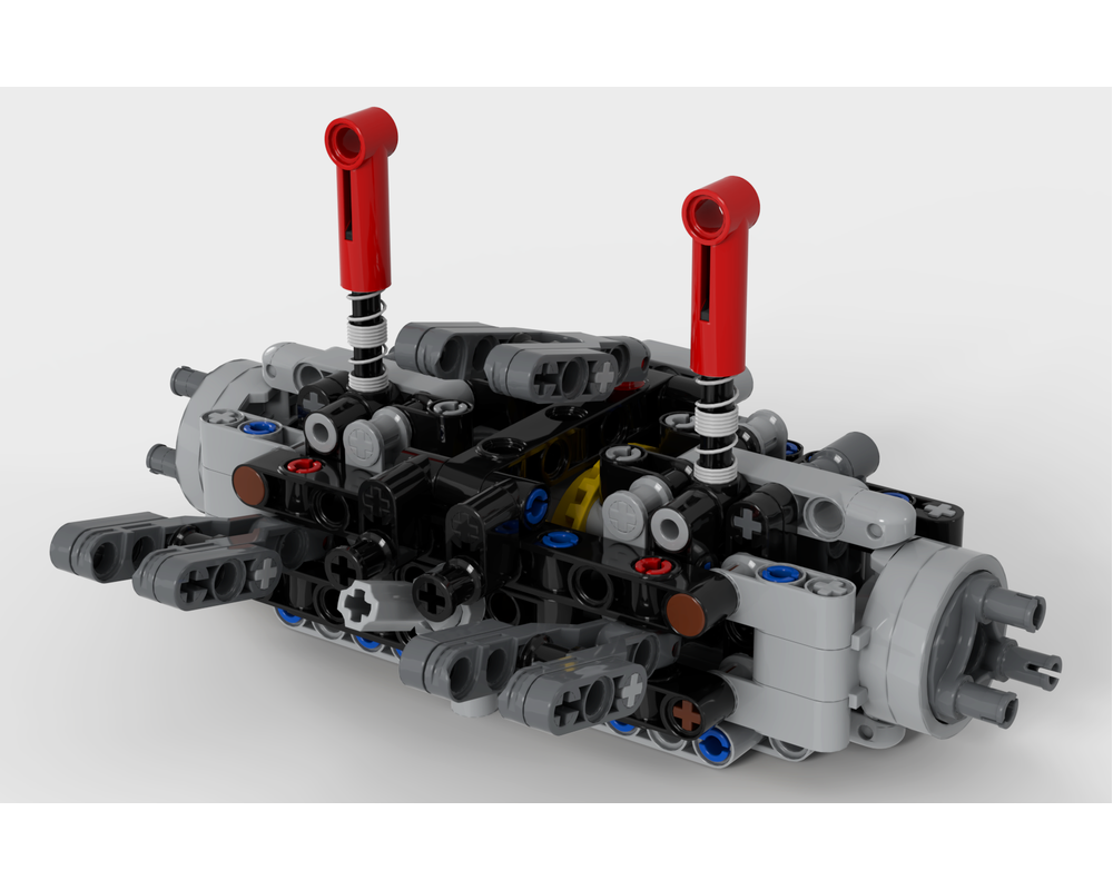 LEGO MOC Rear Live axle suspension by Leg0_lab. | Rebrickable - Build ...