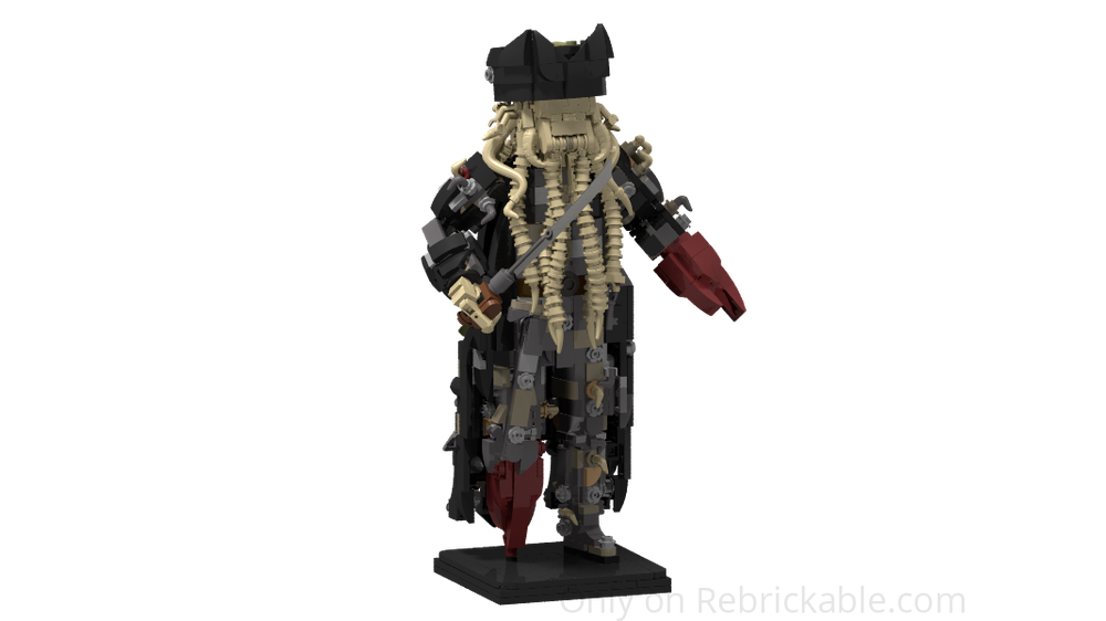 LEGO MOC Davy Jones Figurine by Mr.Snicker | Rebrickable - Build with LEGO