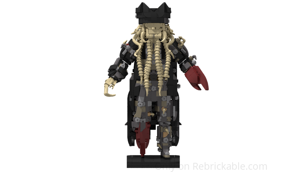 LEGO MOC Davy Jones Figurine by Mr.Snicker | Rebrickable - Build with LEGO