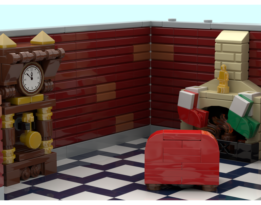 LEGO MOC Winter Villige Home by Mr_Minifigure | Rebrickable - Build ...