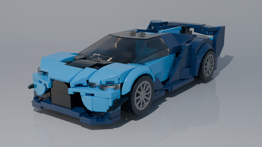 LEGO MOC Bugatti Vision Gran Turismo by Teroys Builds | Rebrickable ...