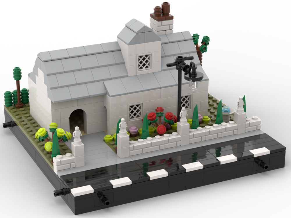 LEGO MOC Modular - Little house by emixam2 | Rebrickable - Build with LEGO