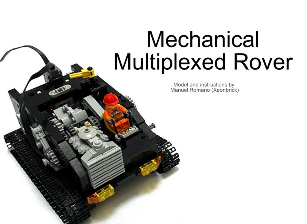 LEGO MOC Mechanical Multiplexed Rover by Xeonbrick | Rebrickable ...