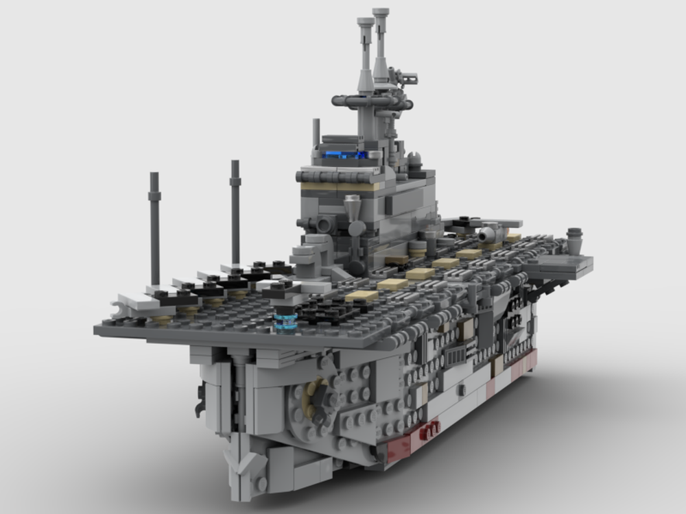 LEGO MOC-205259 U.S.S. Essex CV-9 by Falconeagle117 | Rebrickable ...