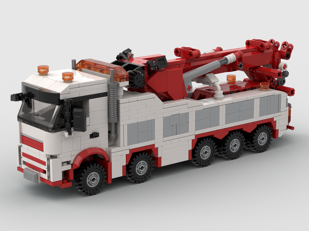 LEGO MOC Volvo 5-achsiger Tow Truck mit Rotator by Truck3er ...