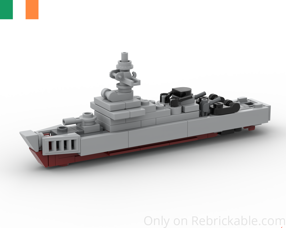 LEGO MOC Peacock class Corvette (Ireland) by Brick.Naval.Architecture ...