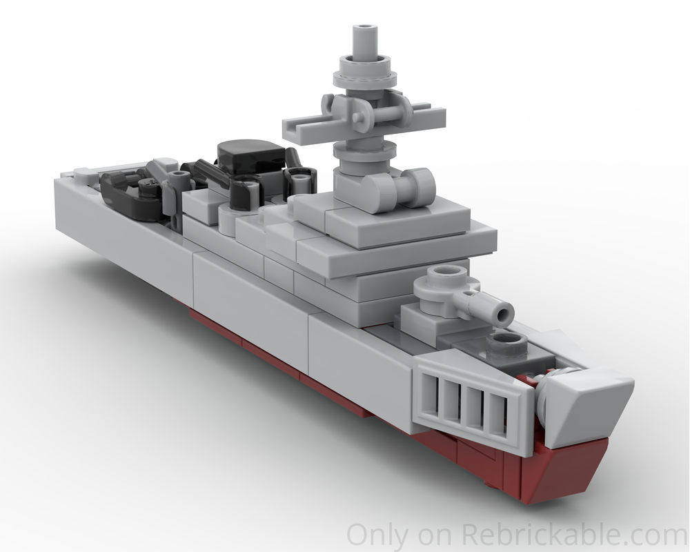 LEGO MOC Peacock class Corvette (Ireland) by Brick.Naval.Architecture ...