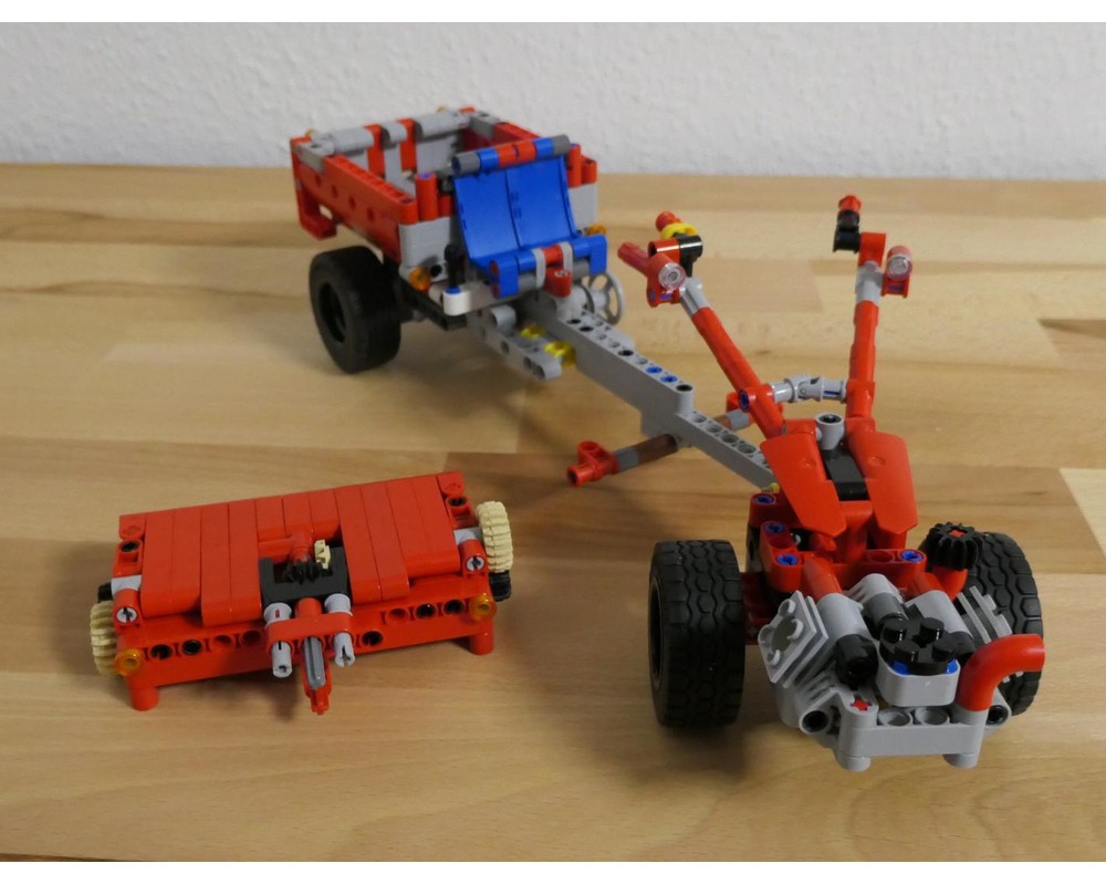 Lego Moc 42075 Single Axle Tractor Bundle By Larsagri Rebrickable