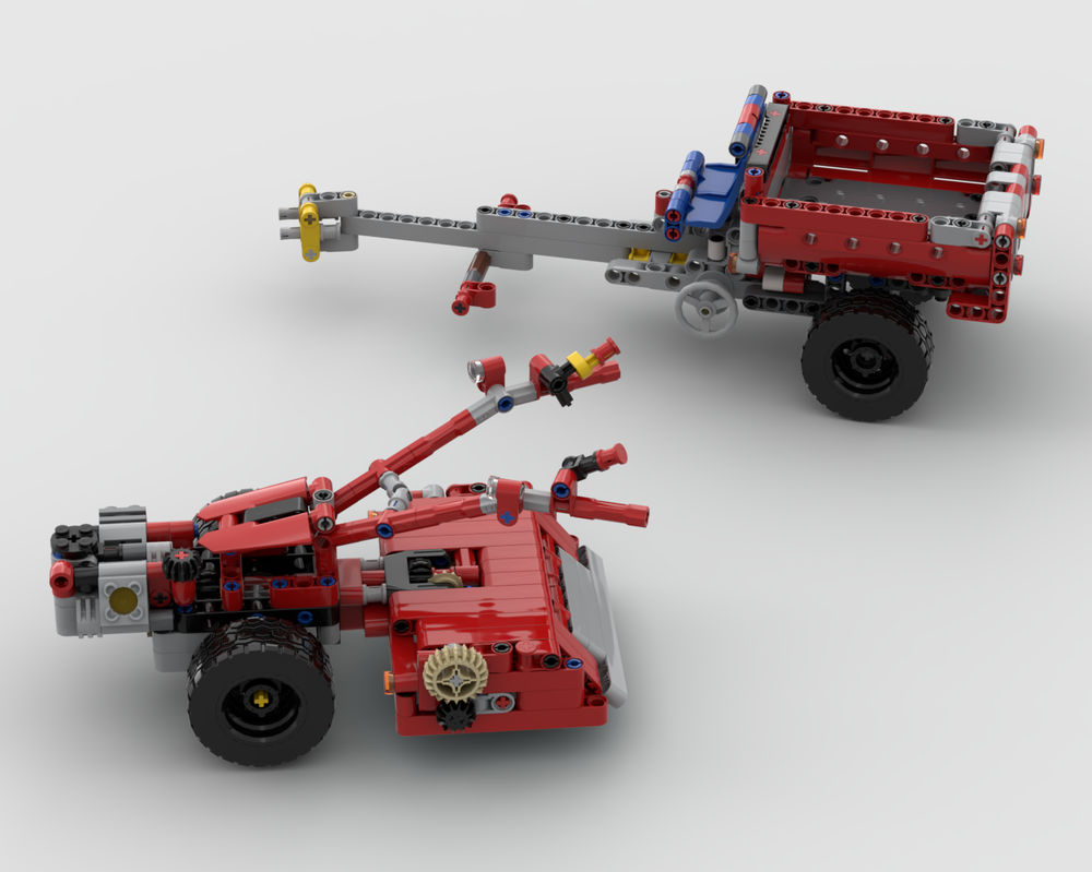 Lego Moc 42075 Single Axle Tractor Bundle By Larsagri Rebrickable