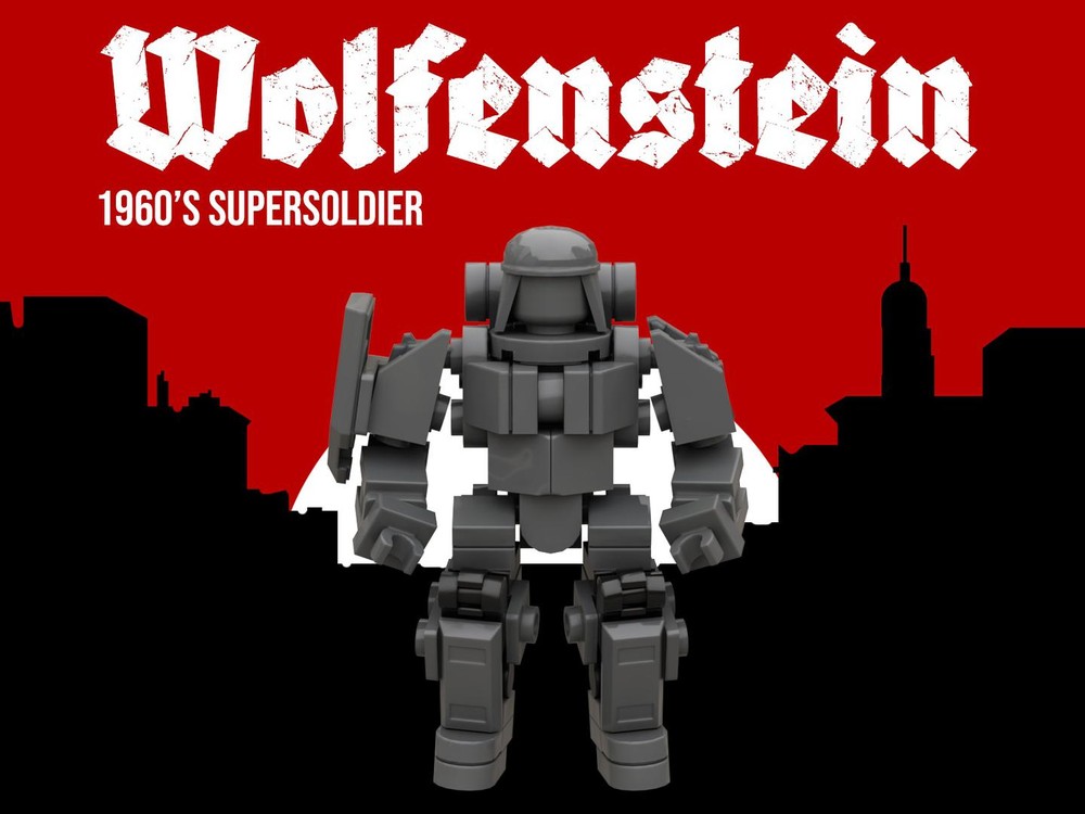 LEGO MOC Wolfenstein 1960s Super Soldier by LegoFin. | Rebrickable ...