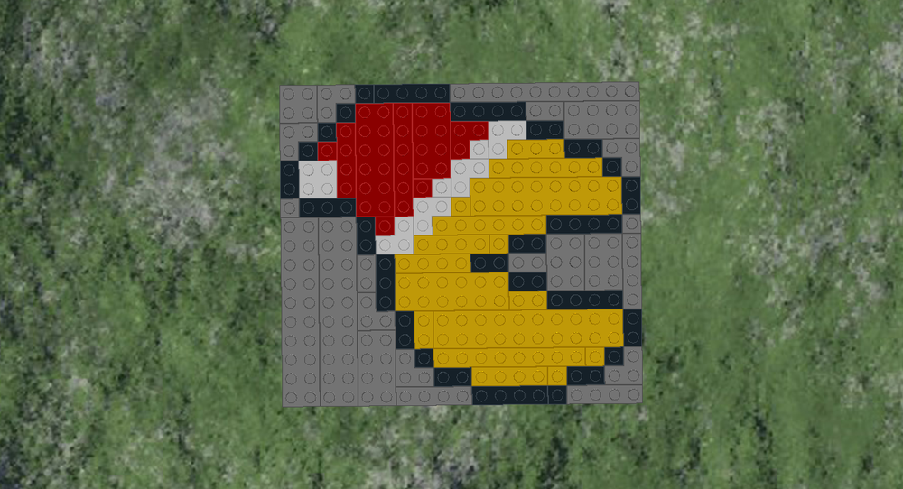LEGO MOC Santa Pac-Man by RetroRemake | Rebrickable - Build with LEGO