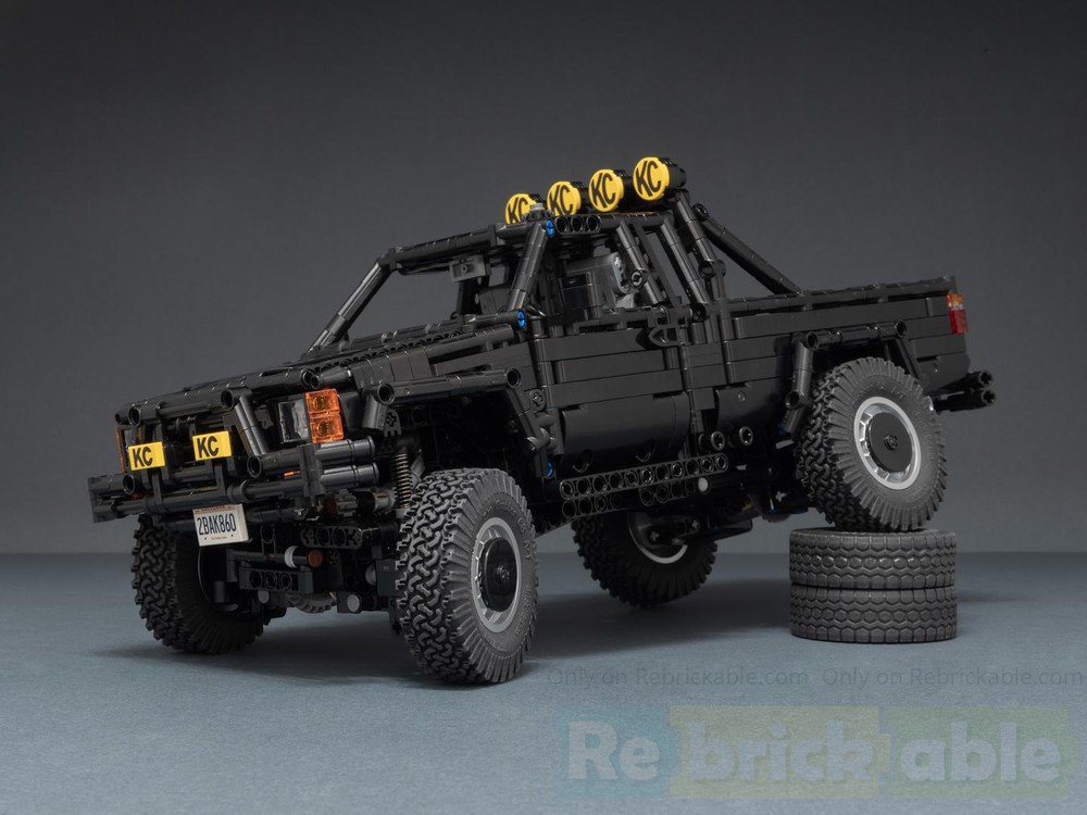 LEGO MOC 1985 Toyota 4x4 SR5 Xtracab Truck - Back to the Future ...