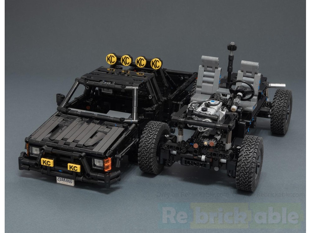 LEGO MOC 1985 Toyota 4x4 SR5 Xtracab Truck - Back to the Future ...