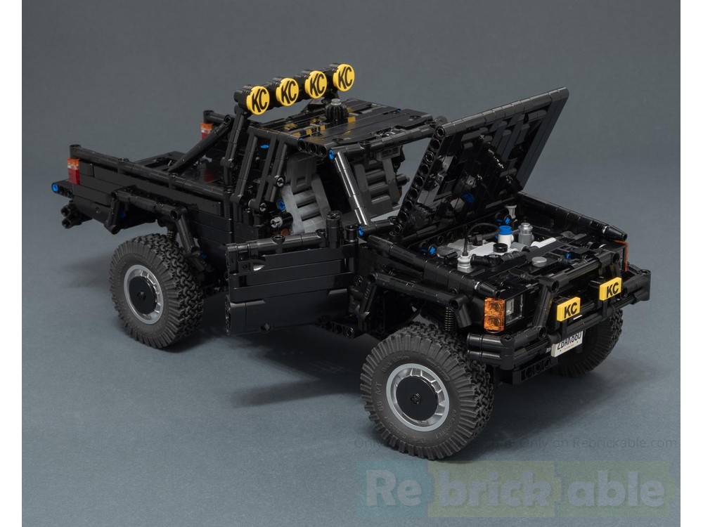 LEGO MOC 1985 Toyota 4x4 SR5 Xtracab Truck - Back to the Future ...