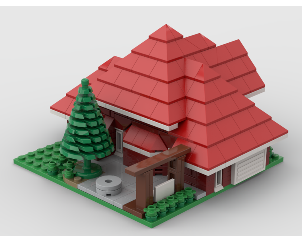 LEGO MOC Country House by Madogmania | Rebrickable - Build with LEGO