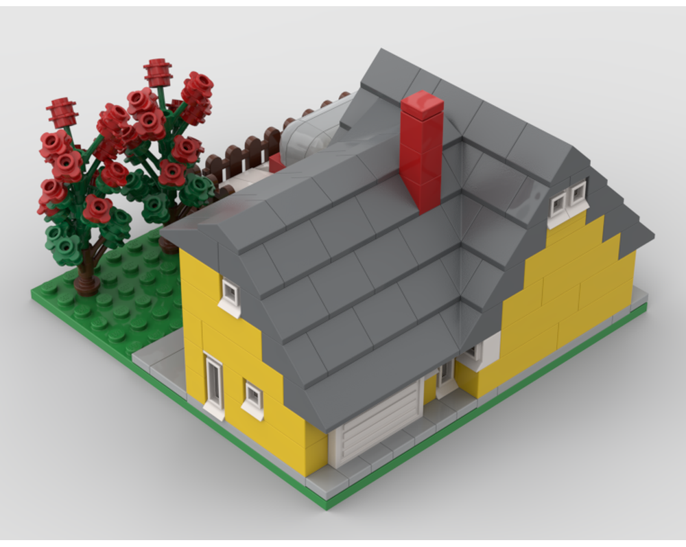 LEGO MOC Chicken Coop House by Madogmania | Rebrickable - Build with LEGO