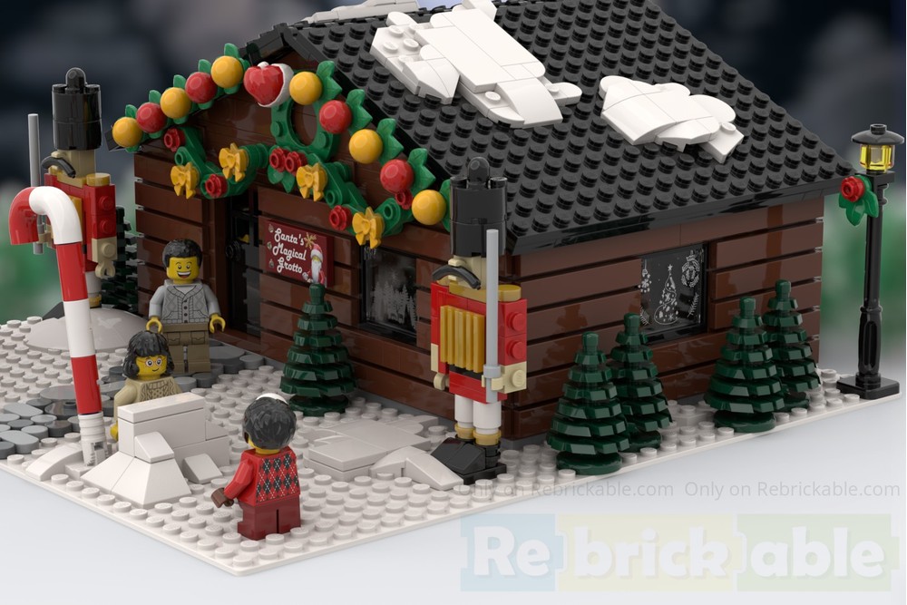 LEGO MOC Santa's Grotto by zsobricks | Rebrickable - Build with LEGO