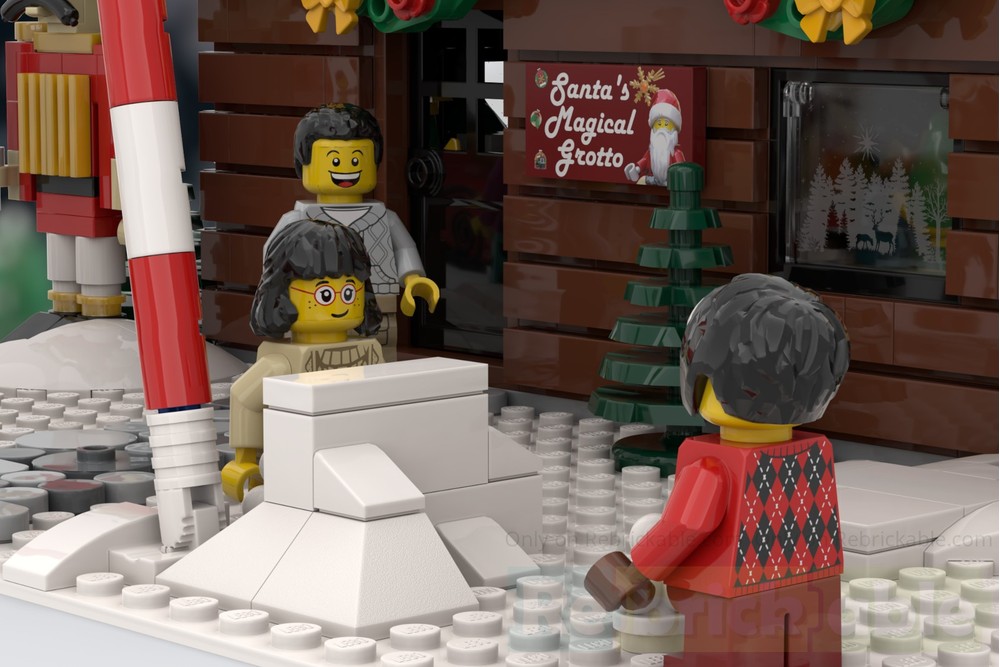 LEGO MOC Santa's Grotto by zsobricks | Rebrickable - Build with LEGO