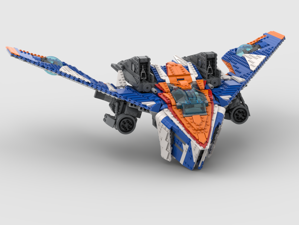 LEGO MOC UCS Marvel Rockets Warbird Starship Guardians of the Galaxy by ...