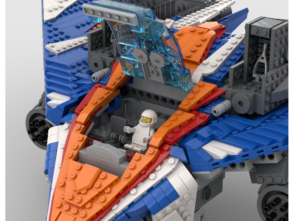 LEGO MOC UCS Marvel Rockets Warbird Starship Guardians of the Galaxy by ...